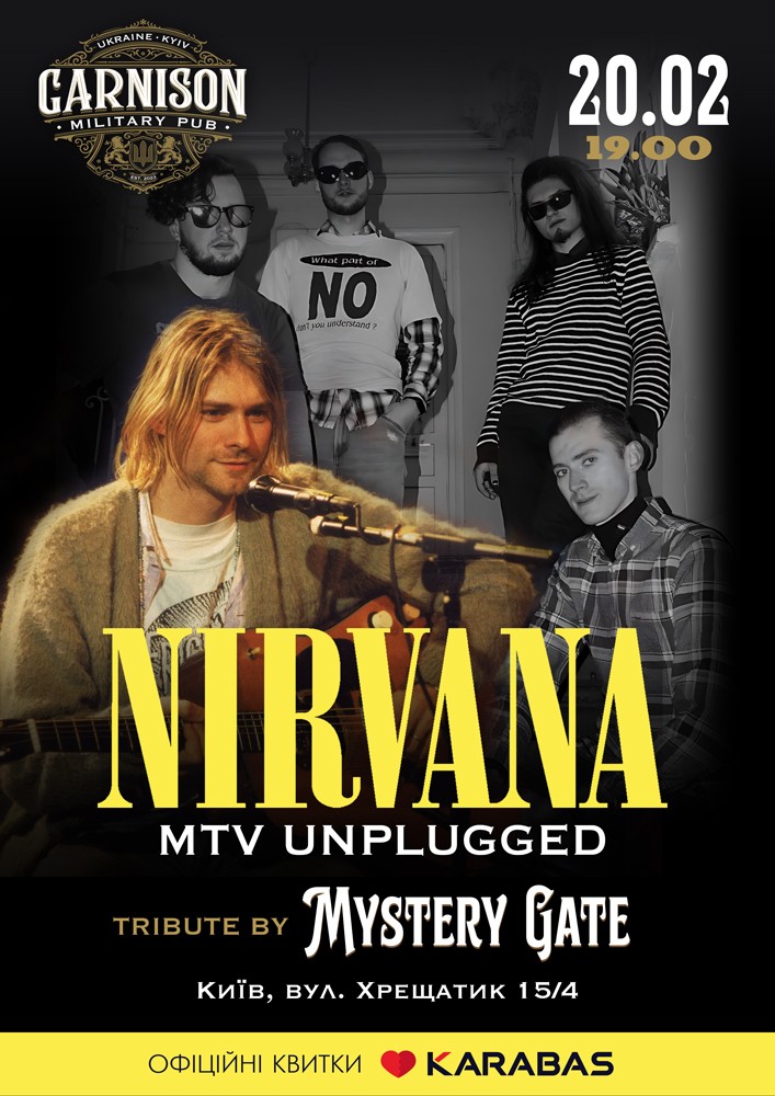 NIRVANA MTV Unplugged Tribute by Mystery Gate - Docker Pub